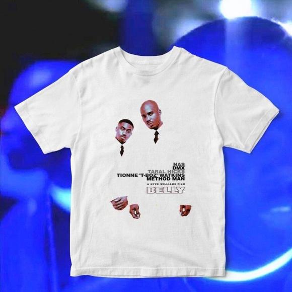 Gildan | Shirts | Belly Movie Retro 9s Tshirt Nas Dmx Cult Classic Tee ...